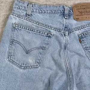 Levi's | Shorts | Vtg Levis 55 Orange Tab Denim Shorts Size 29 Jean ...